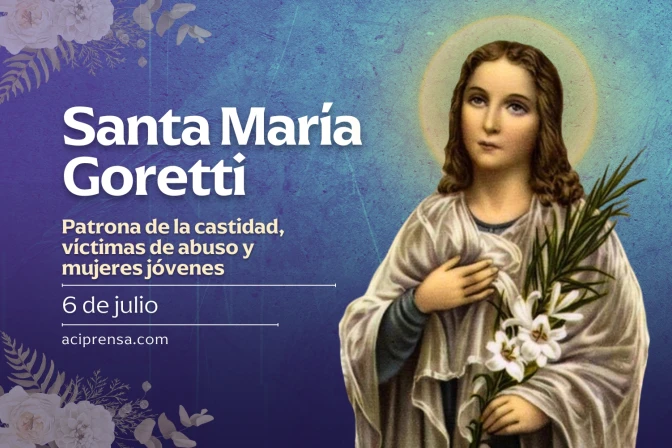 Hoy celebramos a Santa María Goretti, “la pequeña y dulce mártir de la ...